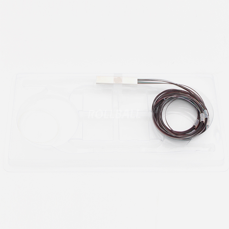 1x64 PLC Splitter 250μm bare fiber- no connector|www.szrollball.com